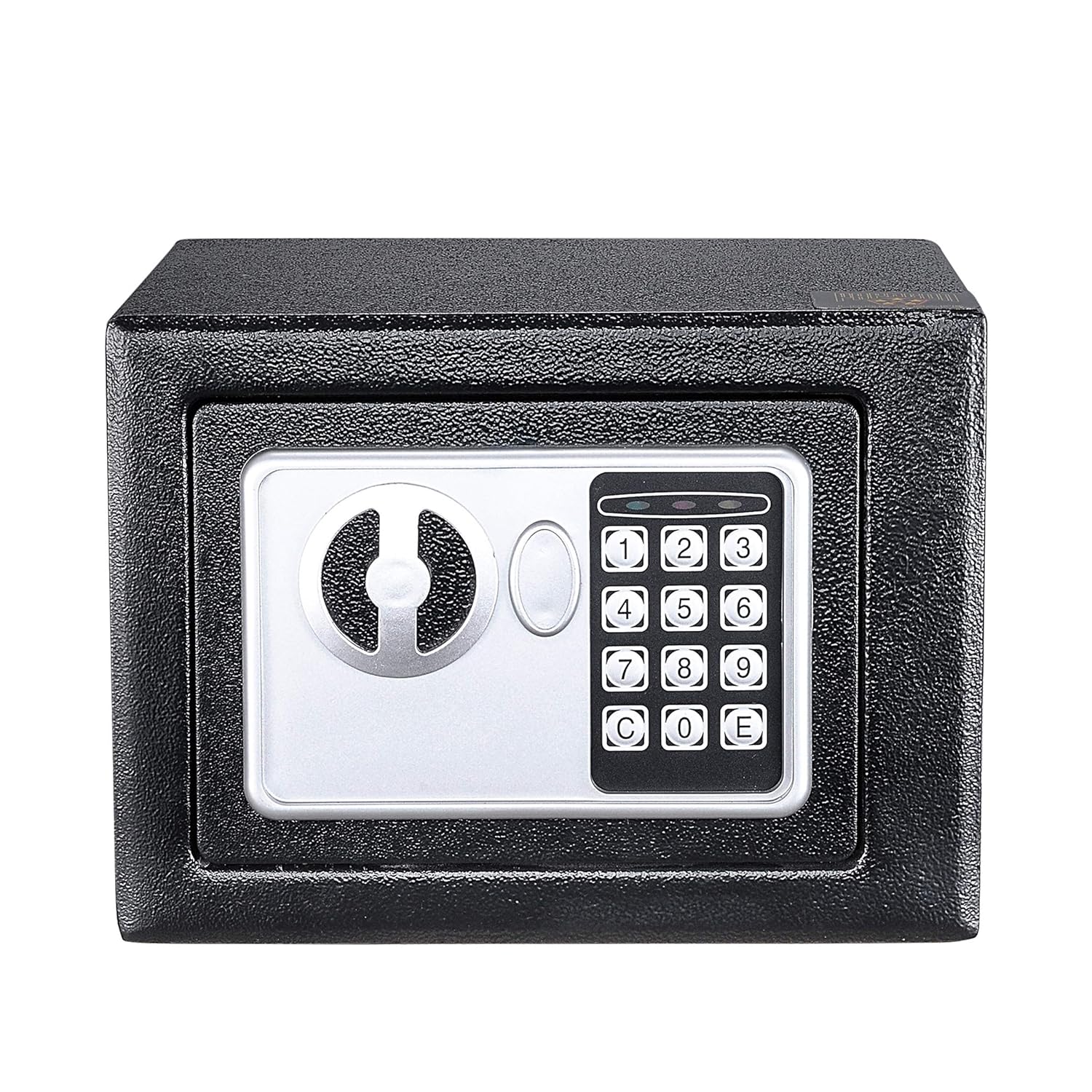 Digital Safe-Electronic Steel Safe with Keypad, 2 Manual Override Keys ...