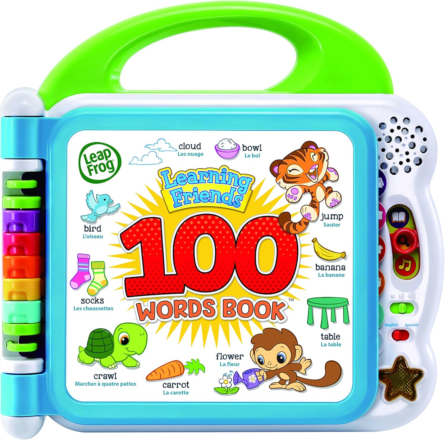 LeapFrog 601503 Learning Friends 100 Words Baby Book Educational And