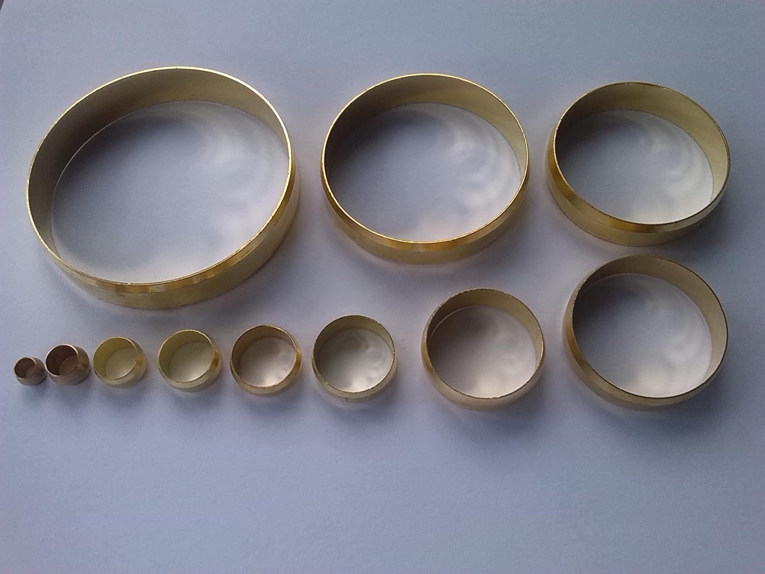 42MM BRASS COMPRESSION OLIVES X 2: Amazon.co.uk: Kitchen & Home