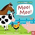 Amazon.com: Can You Say It, Too? Moo! Moo!: 9780763670665: Braun ...