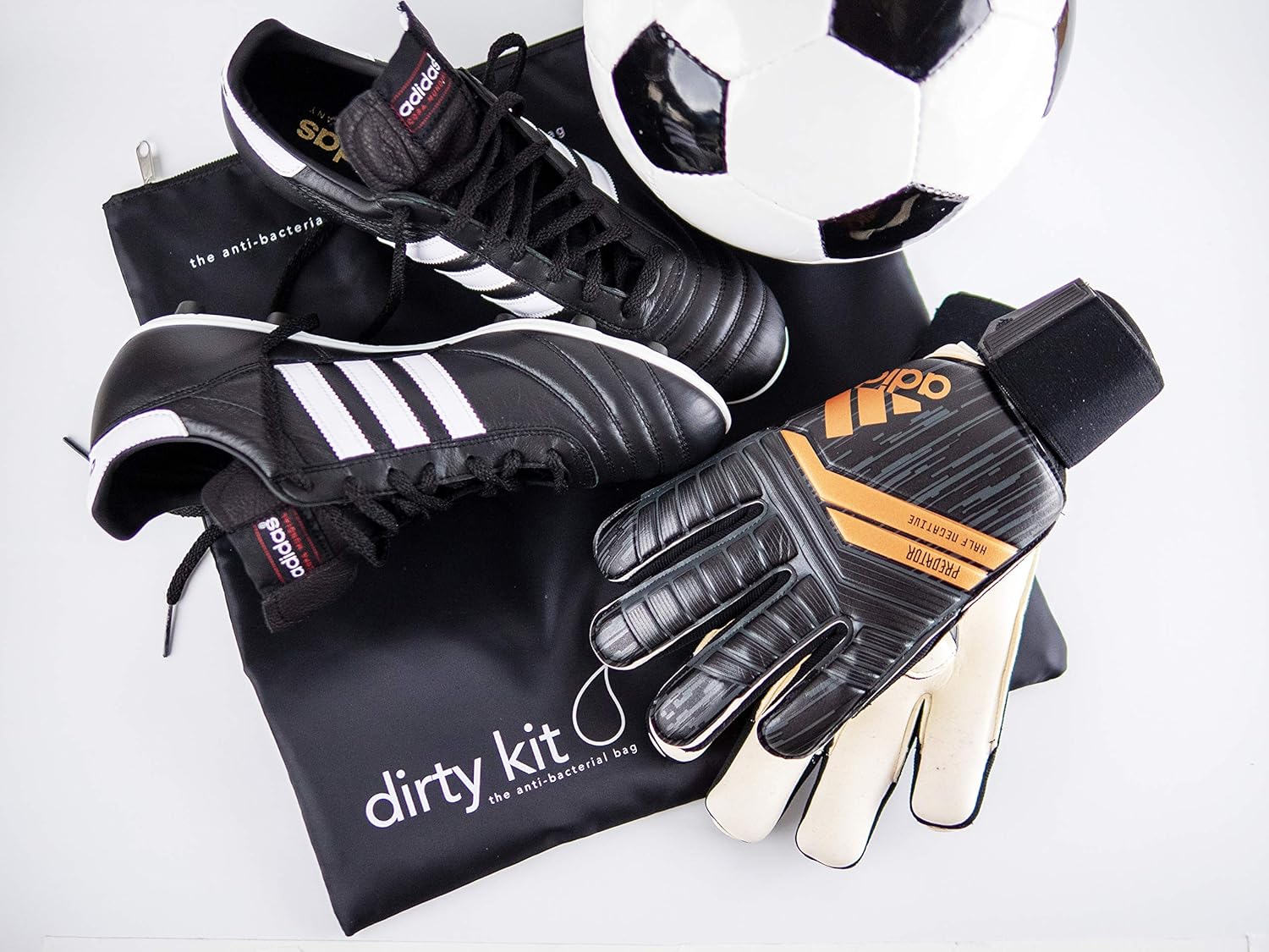 Dirty Kit Foldable Antibacterial Bag – Reduces Spread of Odours + Kills ...