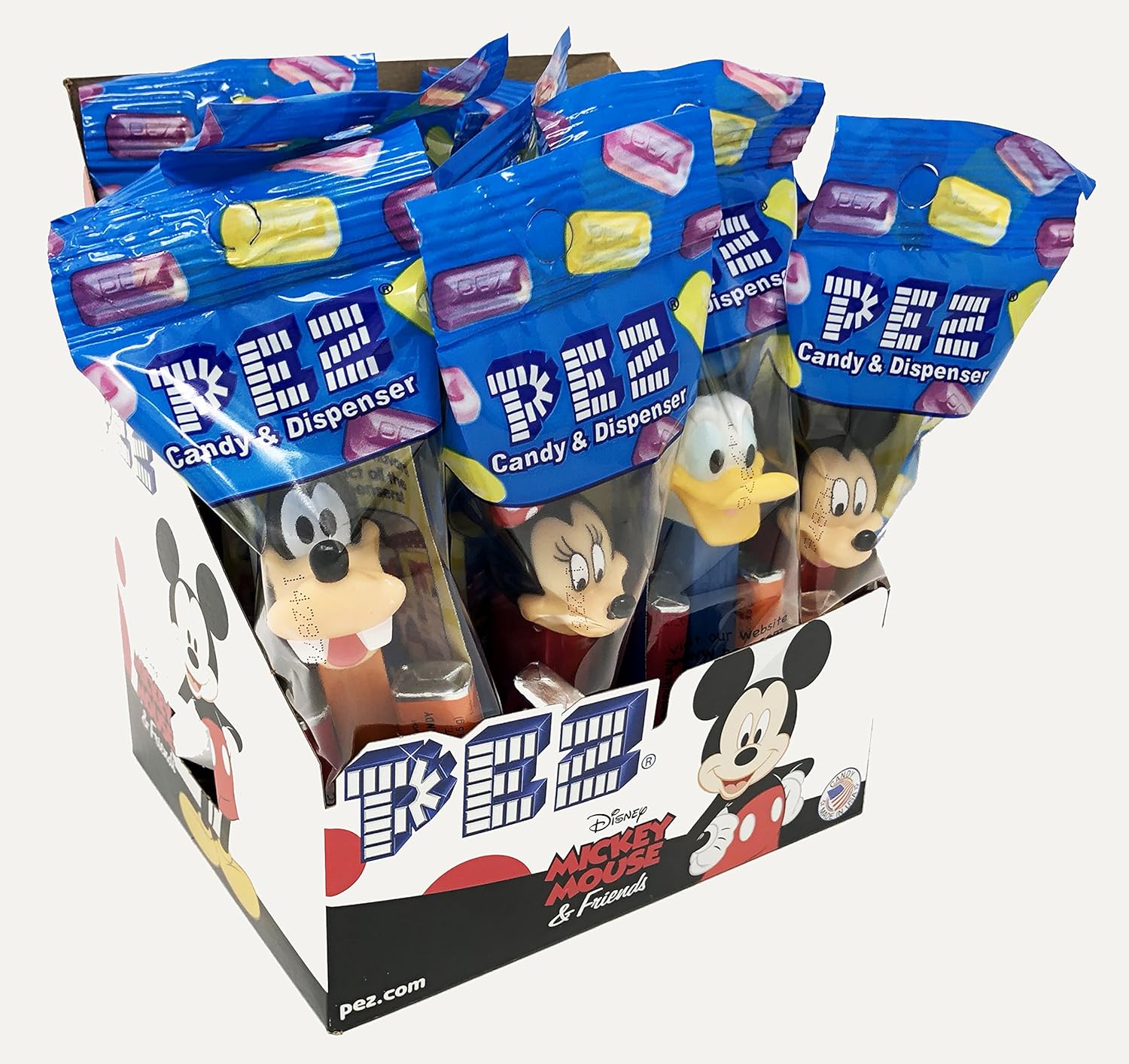 Mickey Mouse & Friends PEZ Candy Dispensers: Pack of 12: Amazon.co.uk ...