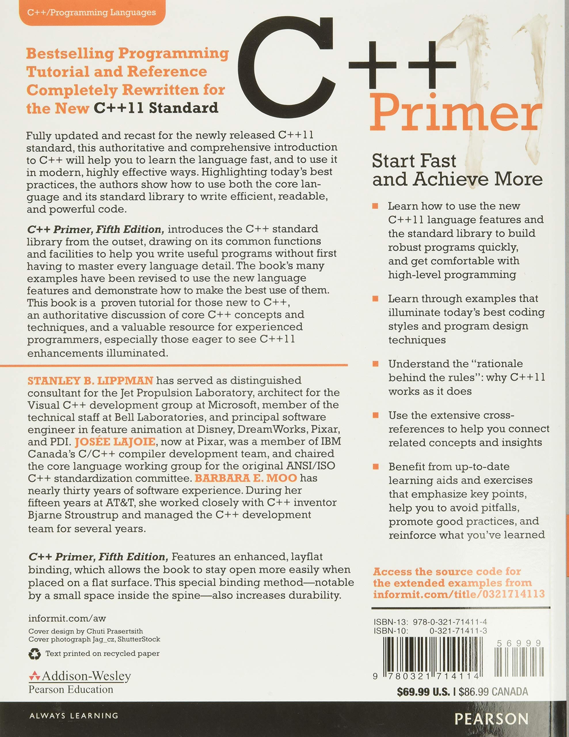 Mua C++ Primer (5th Edition) C++ Primer (5th Edition) Paperback eTextbook trên Amazon Mỹ chính ...