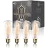 6-Pack Vintage Edison Light Bulbs, 40W E26/E27 Base Dimmable ...