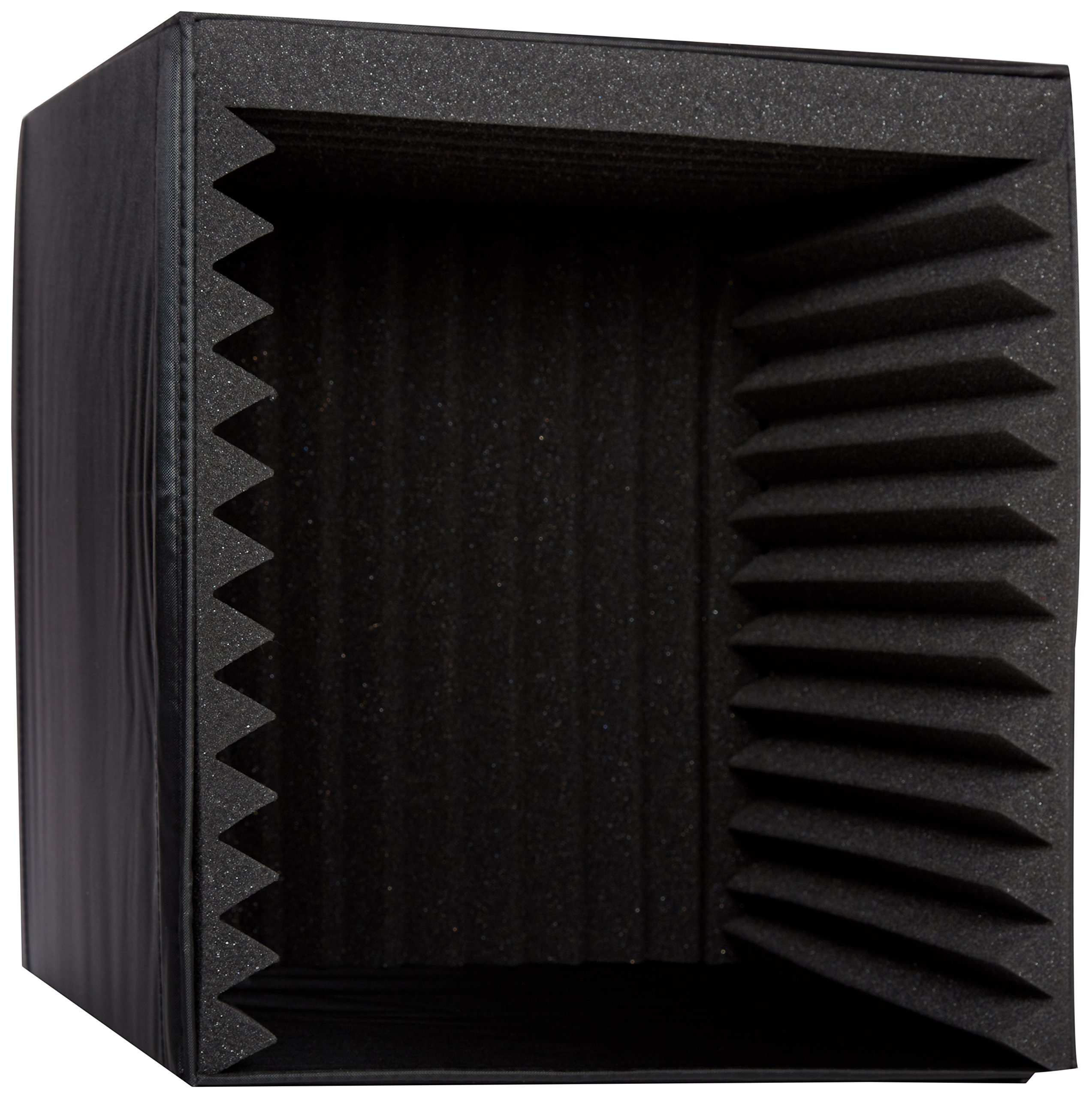 Sound Isolation Recording Shield Box - Microphone Foam Booth Cube ...