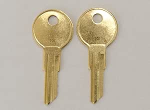 Pair of 2 -Replacement Keys for T01 T02 T04 Husky Tool Box (Husky only ...