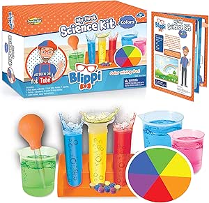 Blippi My First Science: Science Kit with Color Experiments ...