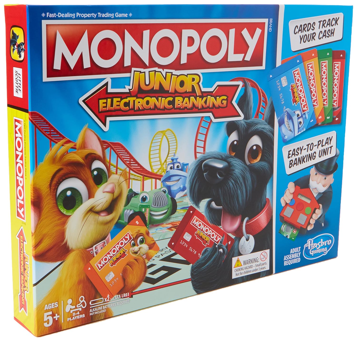 Amazon.com: Hasbro Gaming Monopoly Junior Electronic Banking: Toys & Games