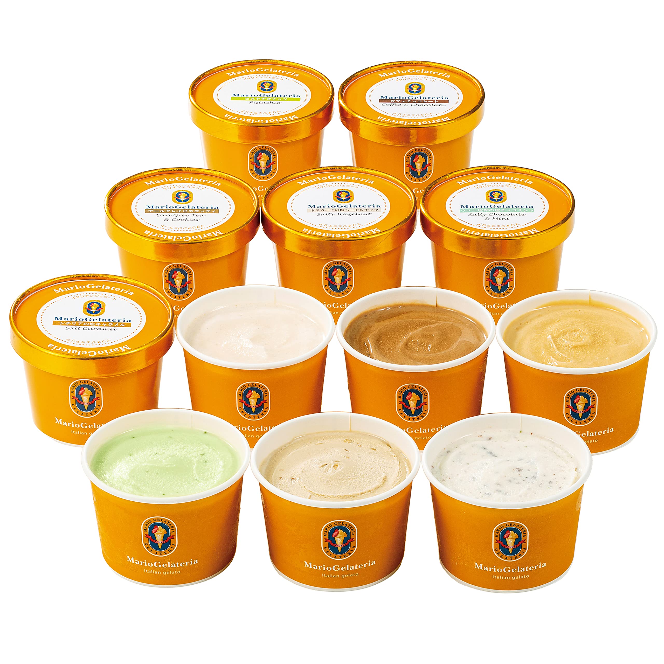 Mua Gelato Mario Gelateria (12 Cup, Maestro Set) trên Amazon Nhật chính ...
