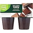 Amazon.com: Amazon Fresh, Chocolate Pudding Cups, 4 Count