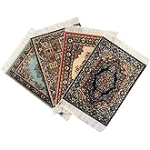 Amazon.com | Carpet Coasters, Set of 4 Turkish Rug Style Table Drink ...