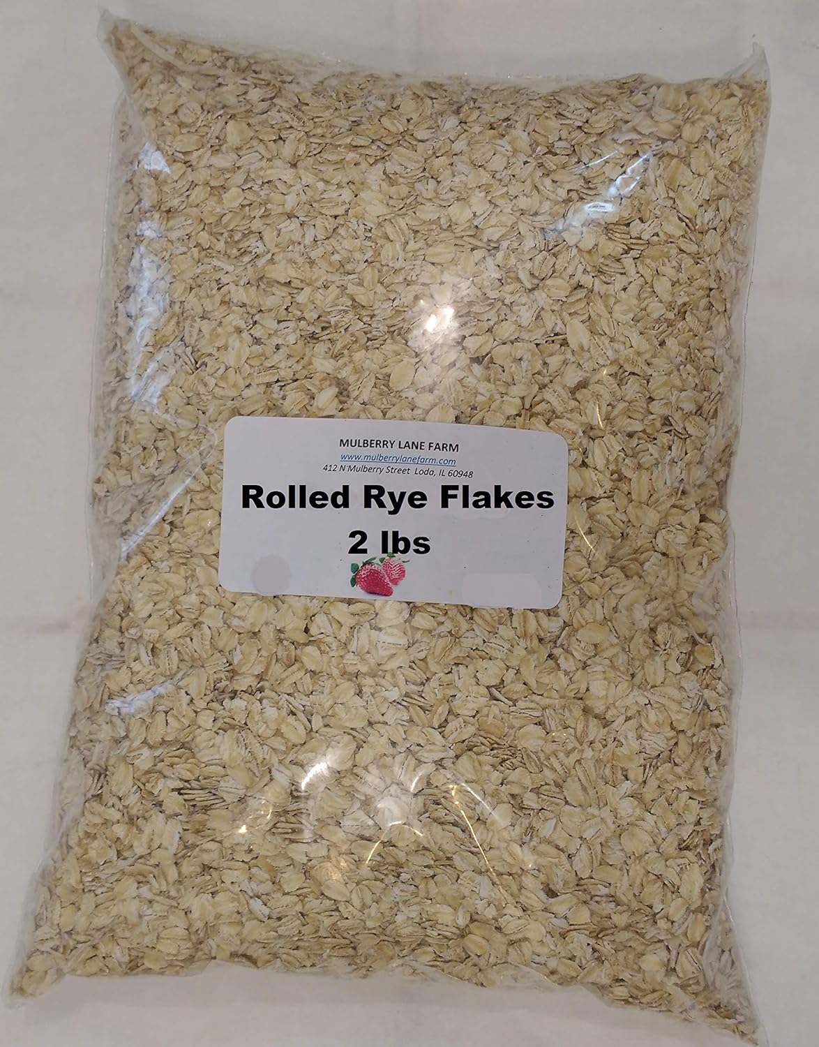 Amazon.com : Rolled Rye Flakes 2 Pounds All Natural, Non-GMO : Grocery ...