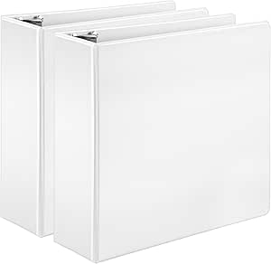 AmazonBasics D-Ring Binder - 3 Inch, 2-Pack : Amazon.ca: Office Products