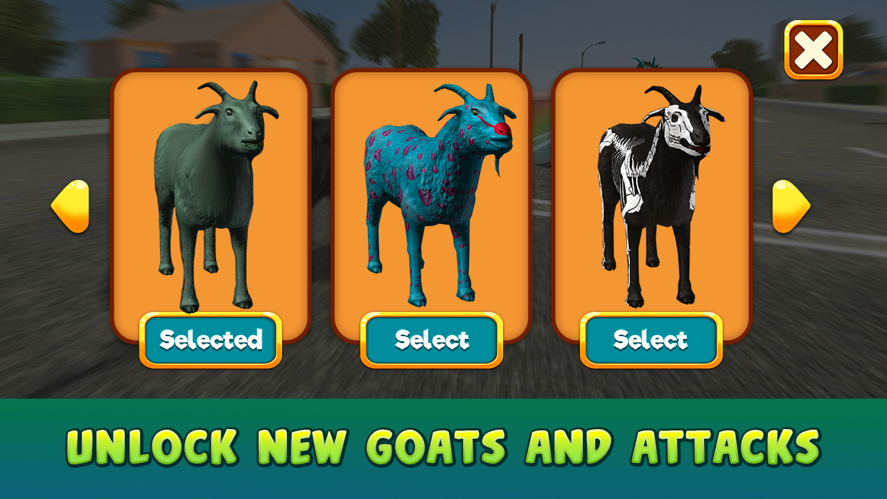 Insane Angora Goat Smashy City Adventures: Bloody Battle Feral Monster ...