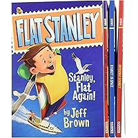 The Flat Stanley Adventure 10 Books Collection Box Set Pack By Jeff ...