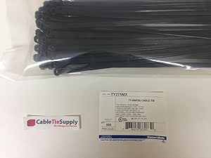 Amazon.com: Thomas & Betts TY5275MX Cable Tie 120lb 18" Ultraviolet ...