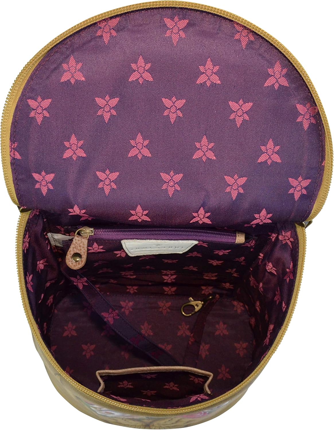 Anuschka Women’s Genuine Leather Backpack – Hand Painted Exterior ...