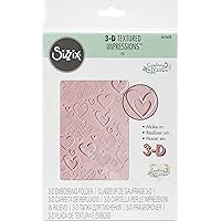 Amazon.com: Sizzix 3-D Textured Impressions Embossing Folder, Multicolor