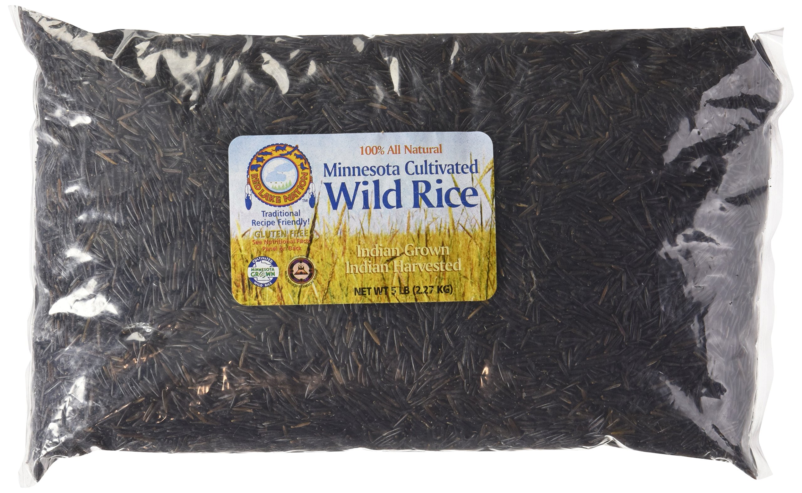 Red Lake Nation 100% All Natural Minnesota Cultivated Wild Rice for ...