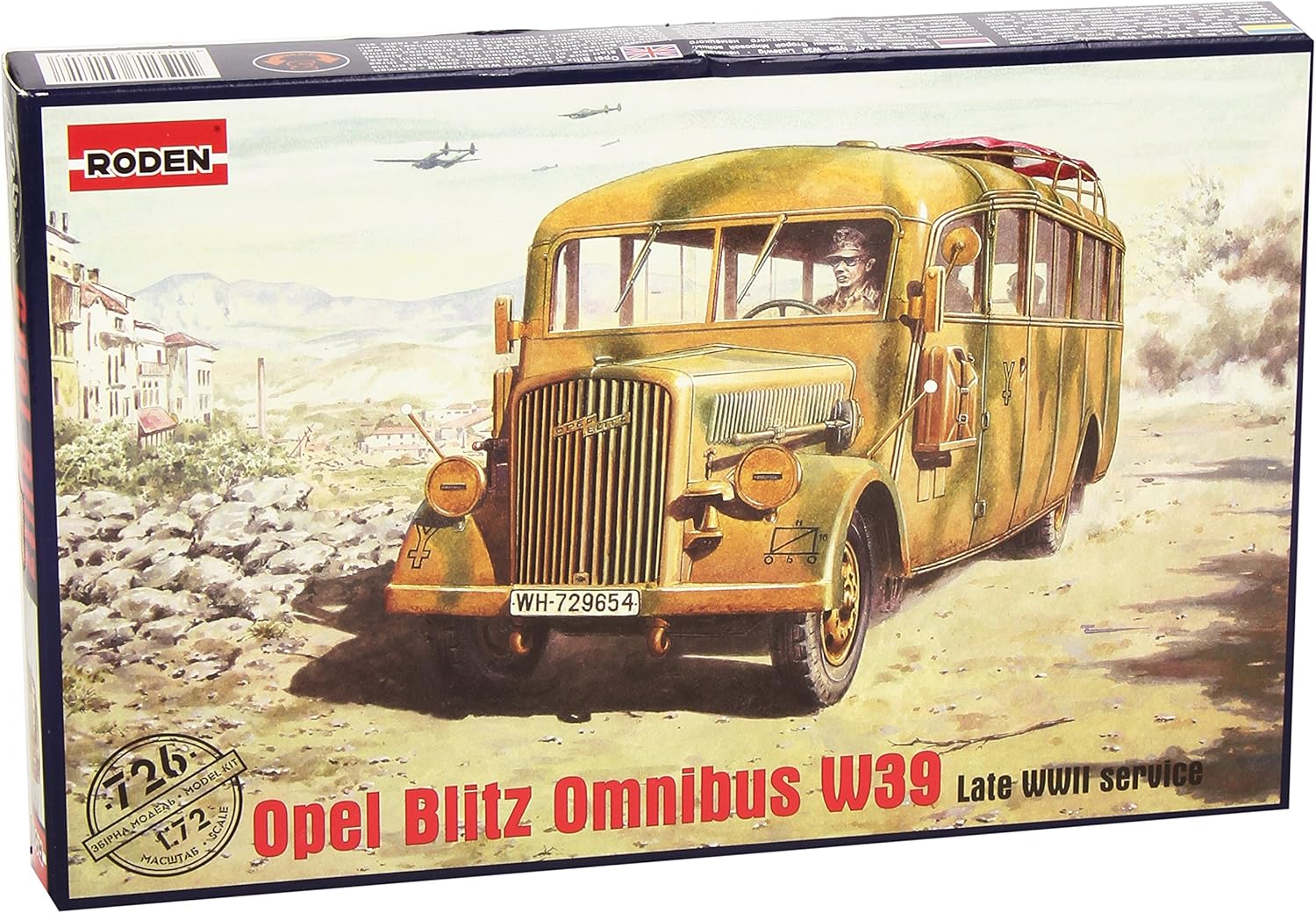 Amazon.com: Roden Opel Blitz W39 Late Omnibus Model Kit: Toys & Games