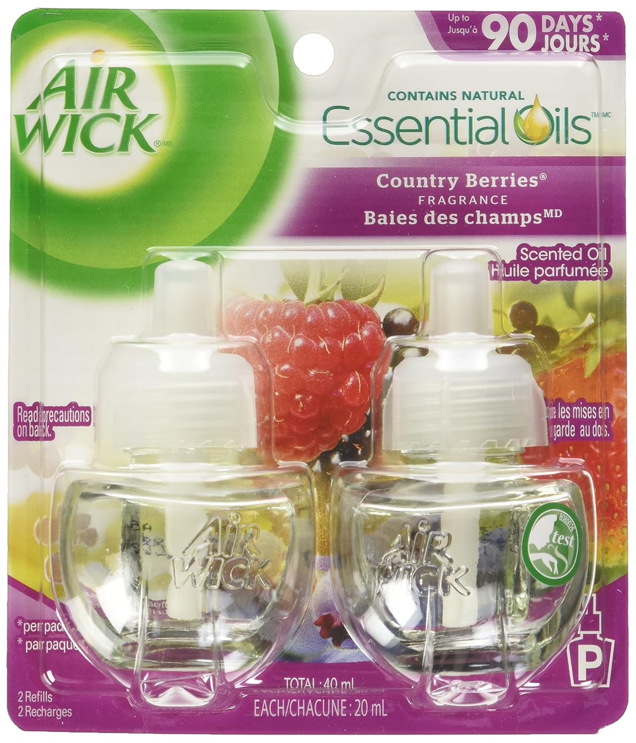 Amazon.com: AIR WICK Scented Oil Refill Twin Pack: Country Berries ...