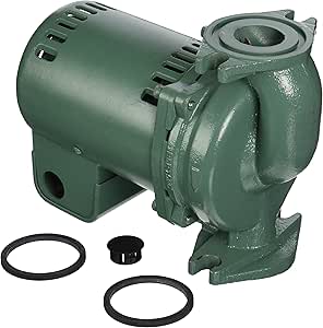 Taco 2400-50 - Bomba circuladora de hierro fundido (1/2HP, alta capacidad): Amazon.com.mx ...