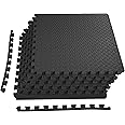 Amazon.com : BalanceFrom Puzzle Exercise Mat with EVA Foam Interlocking ...