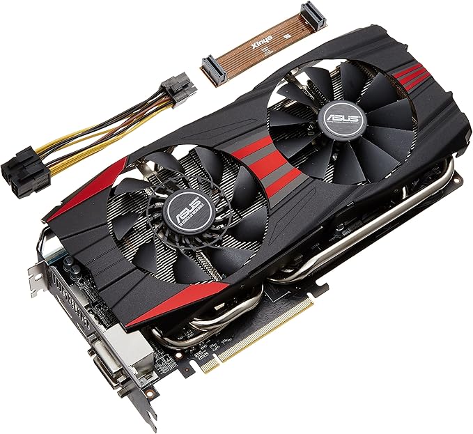 Asus AMD Radeon R9 280 DirectCU II Top Graphics Card (3GB, GDDR5, PCI ...