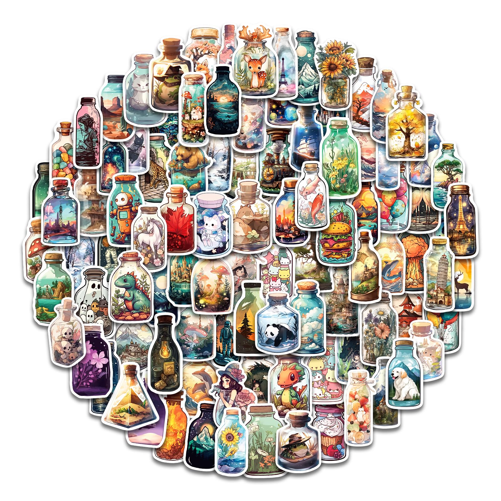 Mua 100 Pcs Aesthetic Stickers Cute Vinyl Stickers Pack for Water ...