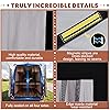 XCBYT Van Bug Screen Car Window Bug Screens for Camping with Magnetic ...
