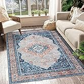 Amazon.com: GAOMON 8x10 Area Rug Vintage Distressed Machine Washable ...