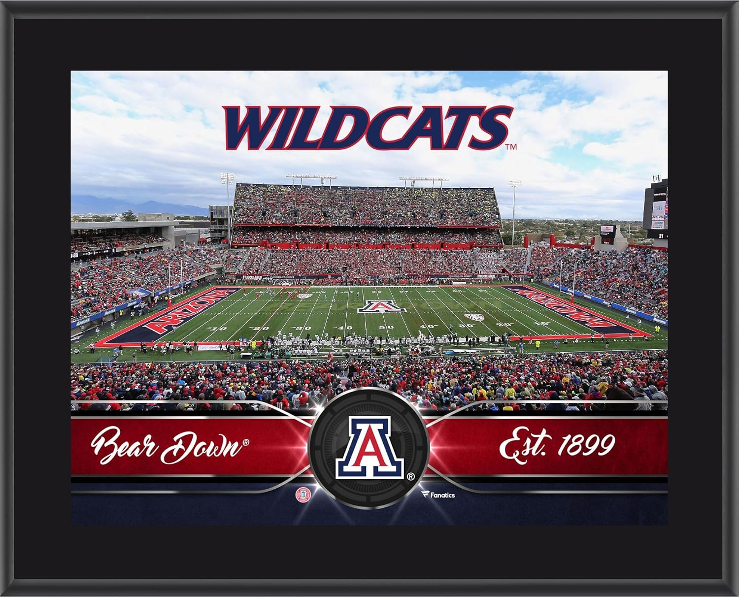 Arizona State Wildcats 10" x 13" Sublimated Team Stadium Plaque ...