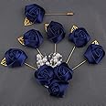 Amazon.com: Dlgnoml Aevanim1+6 Artificial Rose Corsages with Pin ...