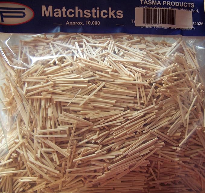 QUALITY 10,000 Matchsticks Headless matches wooden model making craft ...