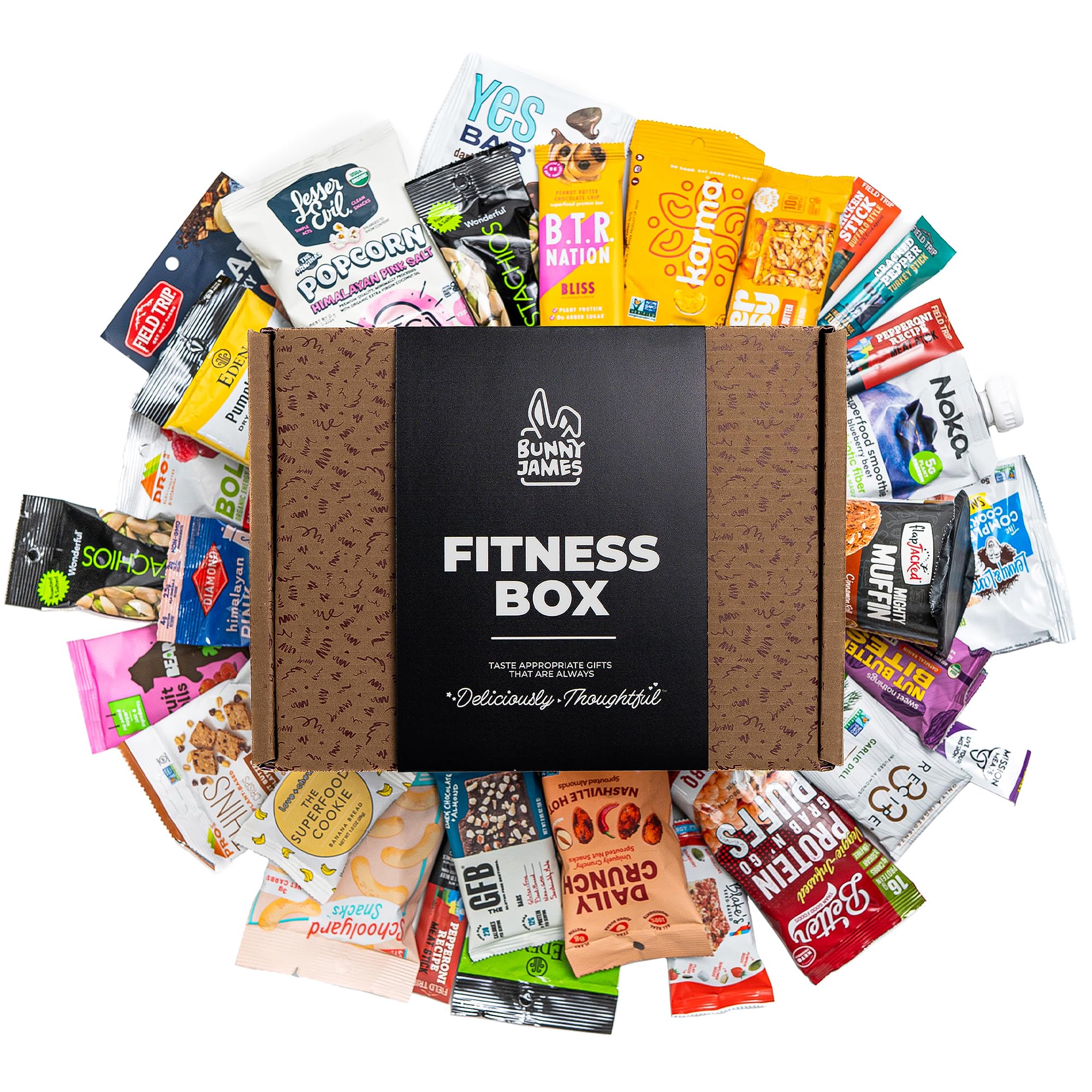 Mua High Protein Healthy Snacks Fitness Box: Mix Of Natural Organic Non ...