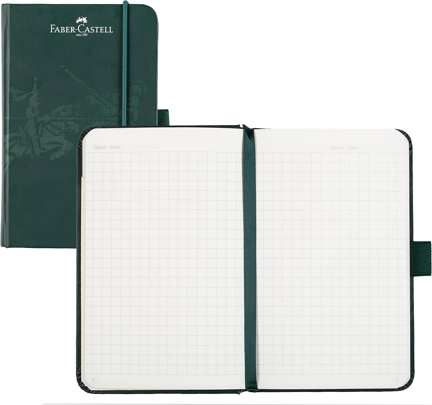 Faber-Castell Notebook FSC Mix Squared Pack of 1 Chequered 90 x 140 mm ...