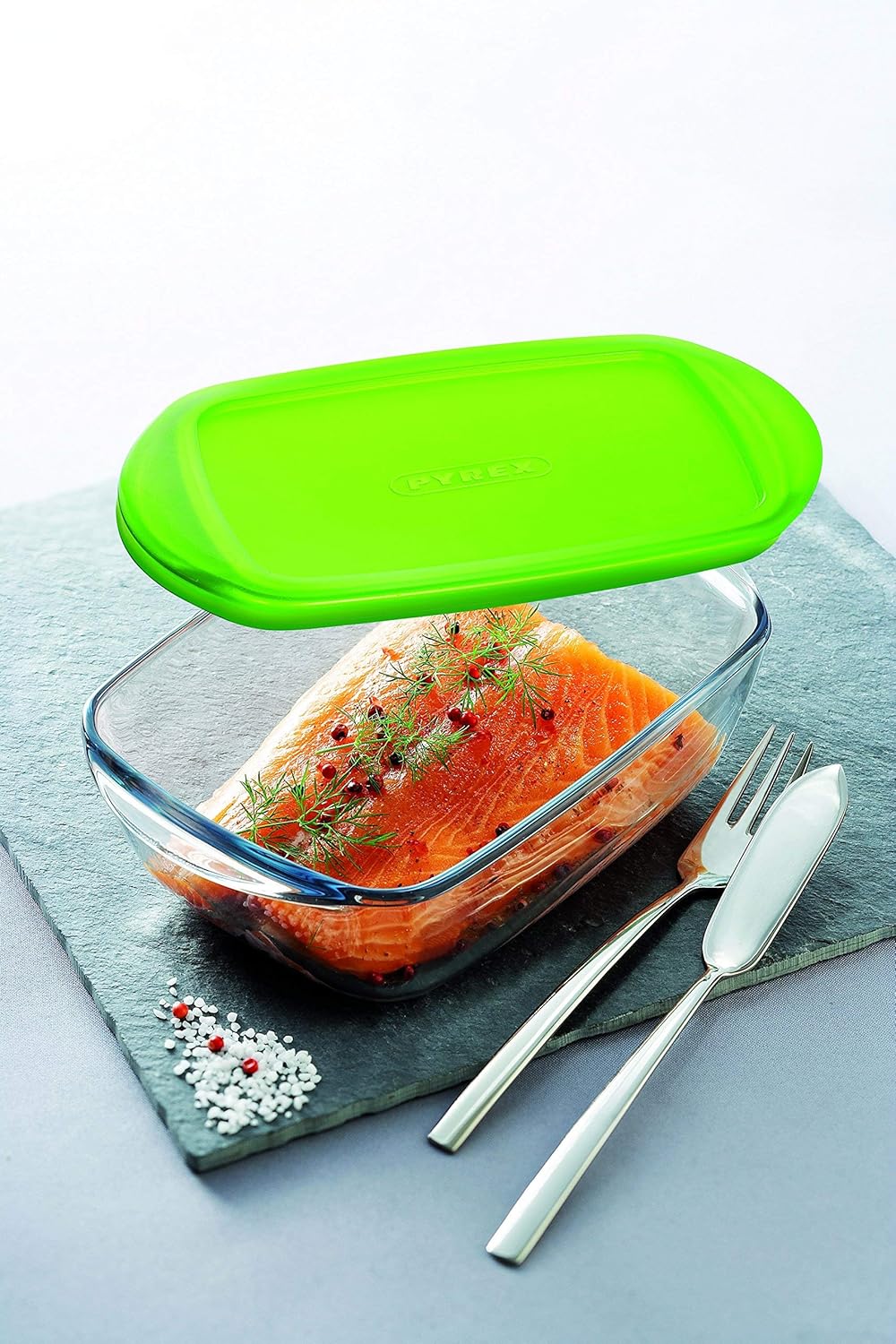 Contenitori per alimenti Capacità 2,60 L Pyrex 28 X 20 Cm Con Coperchio ...