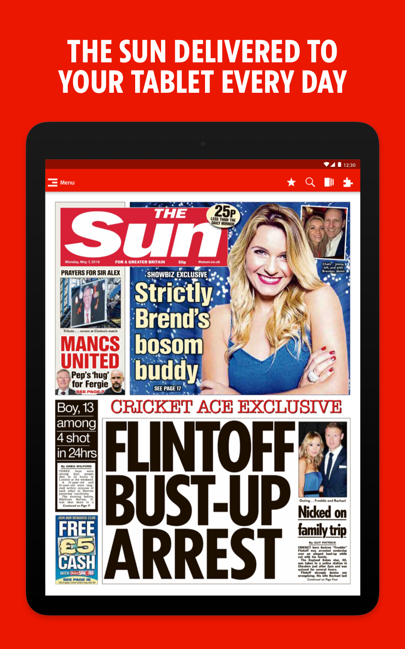 The Sun Newspaper - News, Sport & Celebrity Gossip:Amazon.co.uk ...