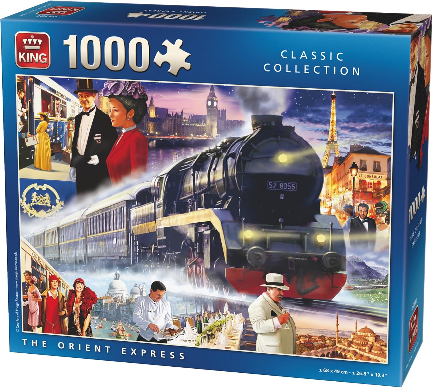 King Orient Express Jigsaw Puzzle (1000 Pieces) – BigaMart