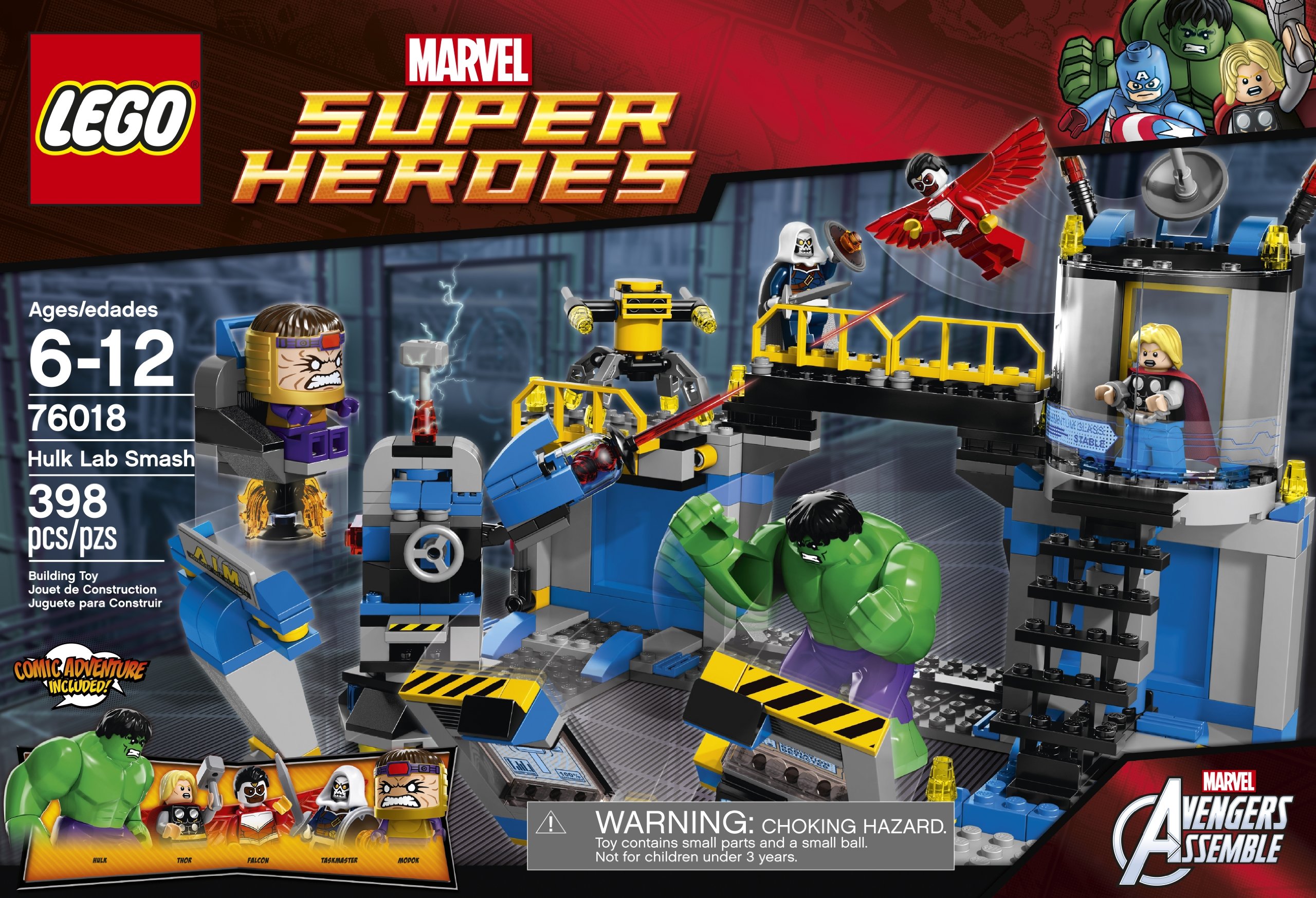 Mua LEGO 76018 Superheroes Hulk Lab Smash LEGO 76018 Superheroes Hulk ...