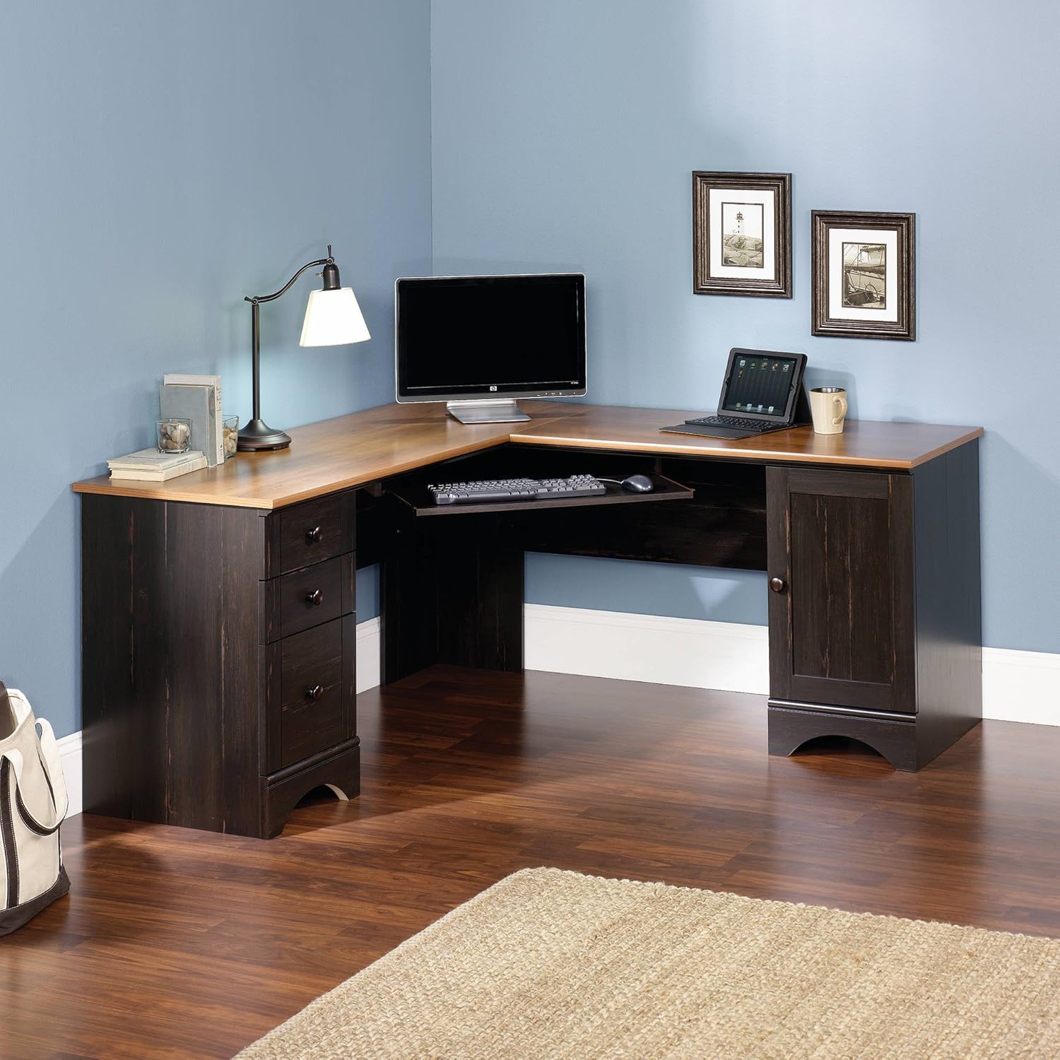 Corner Computer Desk, Perfect Addition to Your Home Office, Gently ...