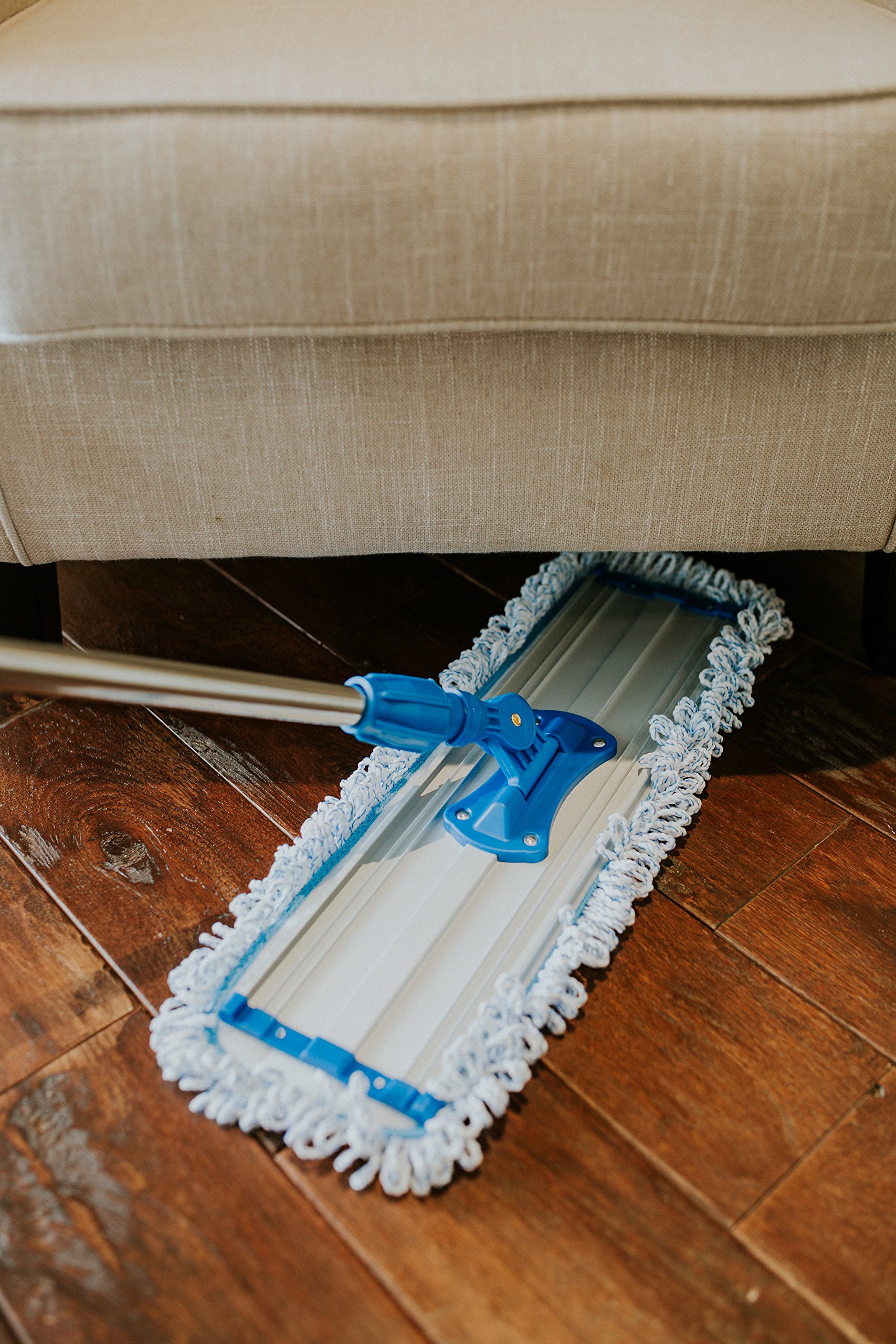 Zflow 18" Professional Microfiber Mop - Commercial Stainless Steel ...