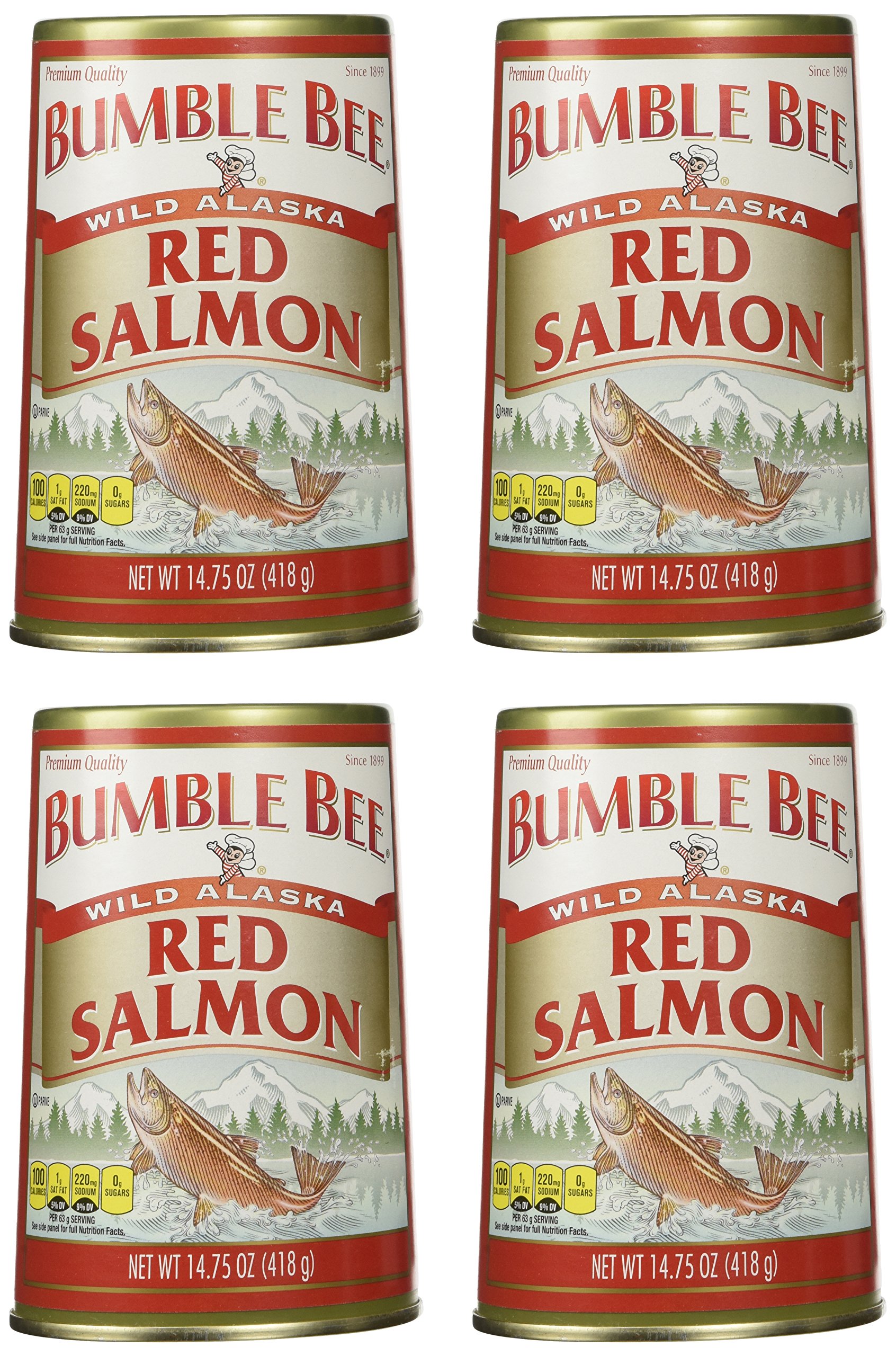 Bumble Bee Alaska Sockeye Red Salmon, 14.75-Ounce Can, ONLY ONE CAN ...