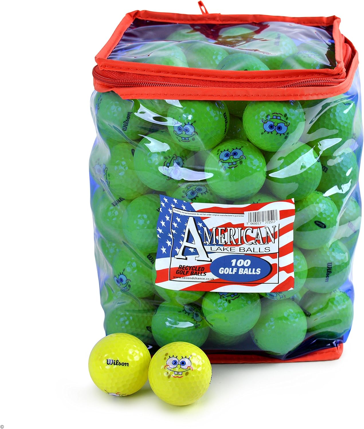Second Chance Unisex’s Wilson Spongebob Squarepants Lake Golf Balls ...