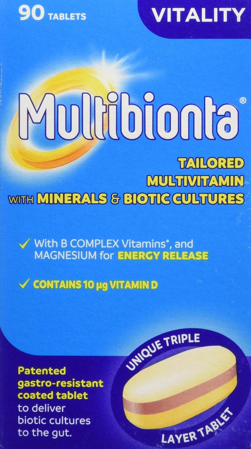 Seven Seas Multibionta Vitality, Multivitamin with Minerals and Biotic ...