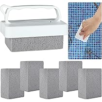 U.S. Pool Supply Pumice Stone Cleaning Kit (3 Pack) With Pole Handle ...