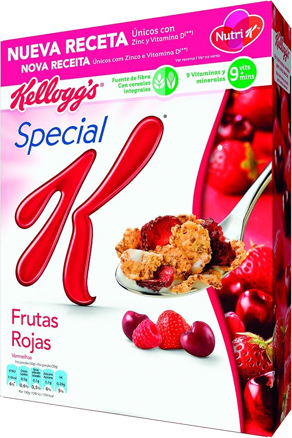 Kellogg's Special K Frutas Rojas Cereales - 300 g: Amazon.es ...