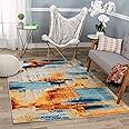 Amazon.com: Rugshop Sky Collection Novel Abstract Area Rug 3'3" x 5 ...