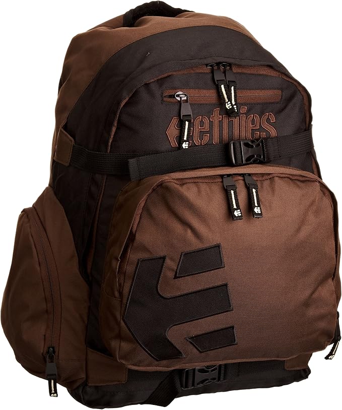 Etnies Drake Men's Backpack Dark Chocolate One Size : Amazon.co.uk: Luggage
