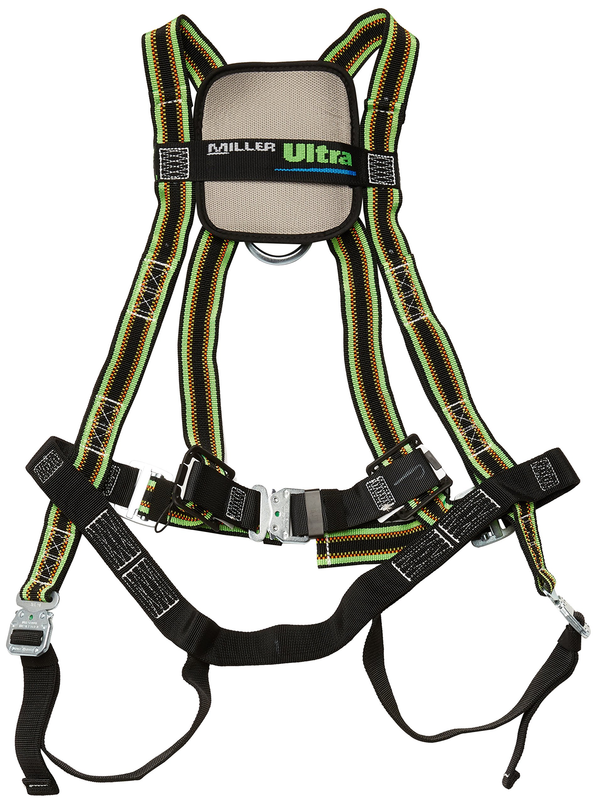 Fall Protection 400 lb Capacity Miller DuraFlex Stretchable Full Body ...